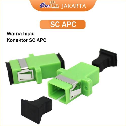 Jual Penyambung Kabel Fo Sc Adapter Barrel Coupler Fiber Optik [Bisa ...