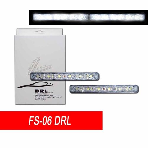 Jual DRL LED MODEL FORTUNER 2 x 6 TITIK / LED DRL 6 TITIK BAHAN PLASTIK ...