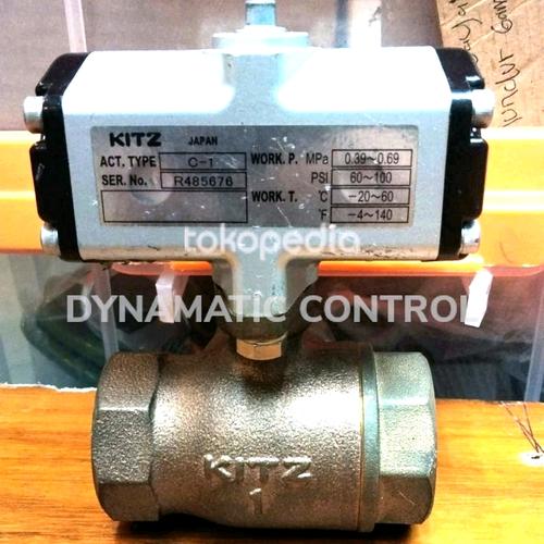 Jual ACTUATOR BALL VALVE 1" KITZ C-1 1 Inch 3WAY - Jakarta Barat ...