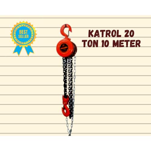 Jual Katrol 20 Ton 10 Meter/Hoist Block/Chain Block - Jakarta Barat ...
