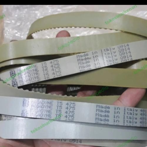 Jual Timing belt PU putih megadyne T5 475 lebar 6mm - Jakarta Pusat ...