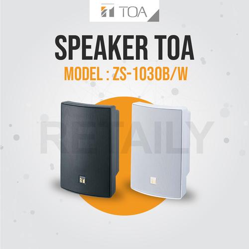 Promo SPEAKER TOA MODEL ZS-1030B/W | GARANSI RESMI - Hitam Cicil 0% 3x ...