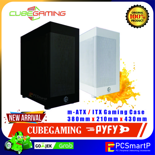 Jual Casing CUBEGAMING PYFY m-ATX / Casing PC Gaming Cube Gaming Pyfy ...