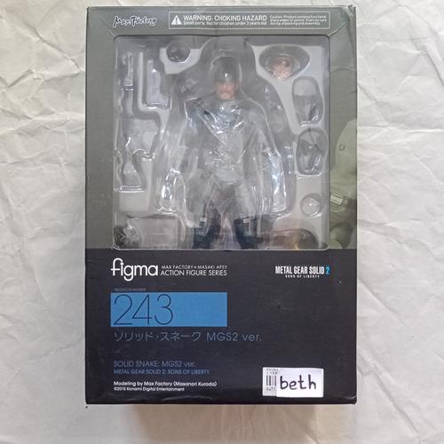 Jual Figma 243 Ori Metal Gear Solid Snake / Barter Shf Nendoroid ...