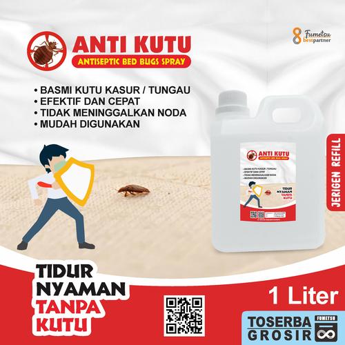 Jual Obat Cairan Pembasmi Anti Kutu Kasur Super Efektif Kemasan 1 LITER ...