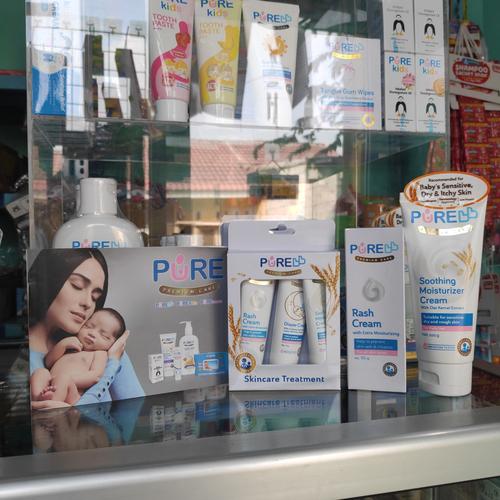 Jual Pure Premium Care Paket isi 3 Diaper Rash Soothing Moisturizer ...