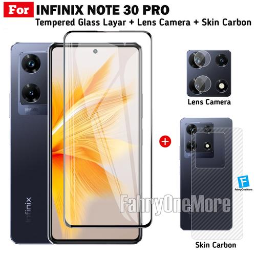 Jual Tempered Glass Infinix Note 30 30 Pro Layar Free Camera Dan ...