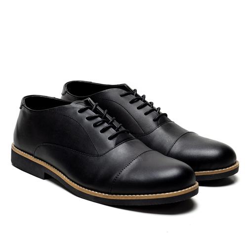 Jual Sepatu Formal Pria Oxford 01 Kulit Asli Kerja Kantor Wisuda - 38 ...