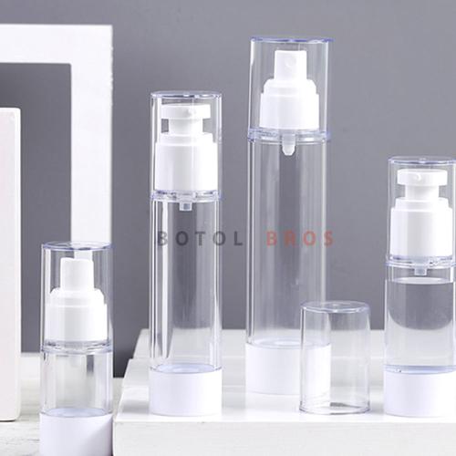 Jual Botol Vacuum Portable Airless Pump / Spray Embun 30ml 50ml 100ml ...