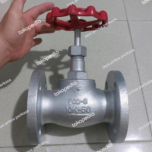 Jual Globe Valve Kitz 2" inch Steam Jis 10K Cast iron DN 50 FCD-S - Jakarta Barat - jaya prima ...