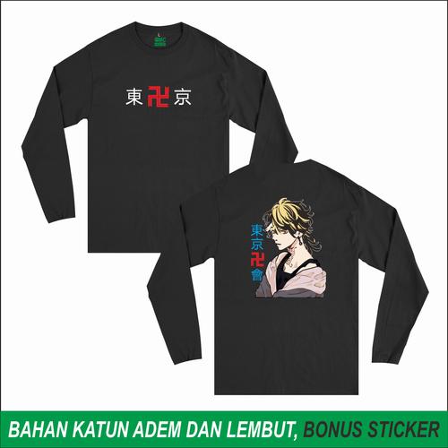 Jual Kaos Anime Kazutora Tokyo Revengers Manga Jepang Lengan Panjang ...