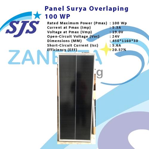 Jual Panel Surya Mono 100wp Overlapping Shingled Solar cell - Kota ...