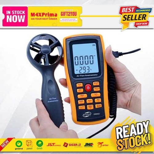 Jual Anemometer Data Logger Benetech GM8902 Wind Meter Tester GM-8902 ...