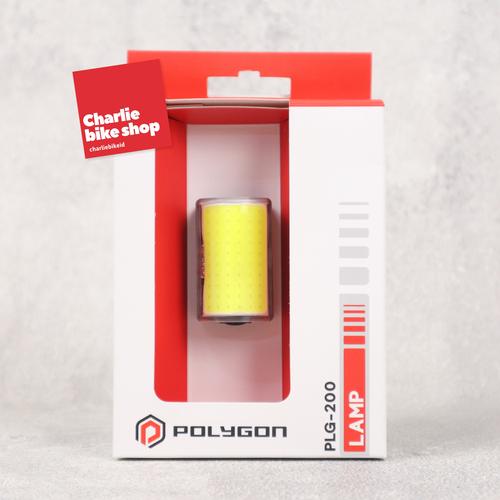 Jual Lampu Depan Sepeda POLYGON Bike Front Lamp USB PLG-200 - Black/White - Jakarta Barat ...