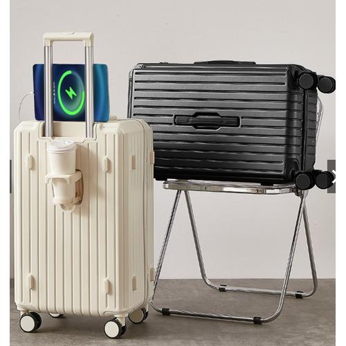 Jual A981 koper 20/24/28 inch Polycarbonite koper kabin - putih-biru ...