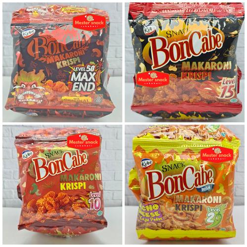 Jual Snack Bon Cabe Makaroni Krispi 30 gram (1 renceng isi 10 pcs ...