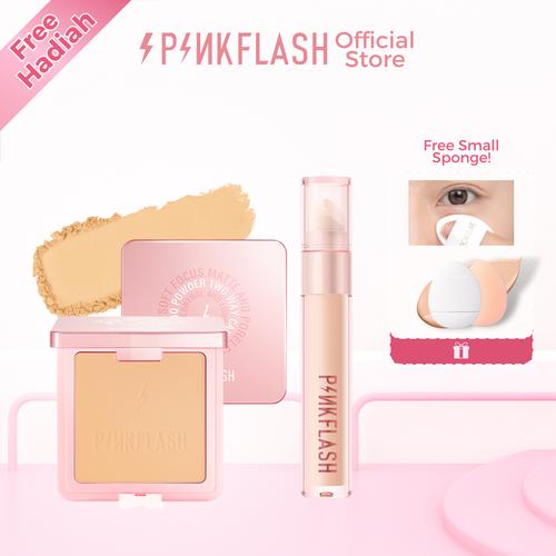 Promo PINKFLASH Makeup Set For Base Makeup Flawless Skin Special ...