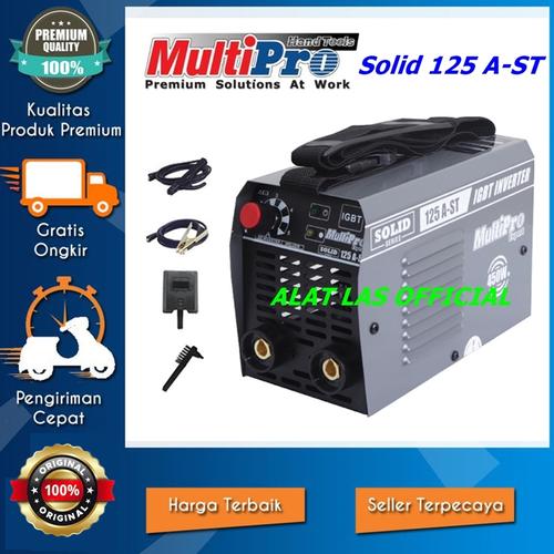 Jual Mesin Las Listrik 450 Watt Multipro Solid 125 AST / EG 125 A-ST - Jakarta Barat - Alat Las ...