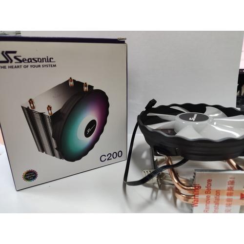 Jual CPU COOLER FAN PROCESSOR COOLER 2 HEATPIPE C200 - RGB - Jakarta ...