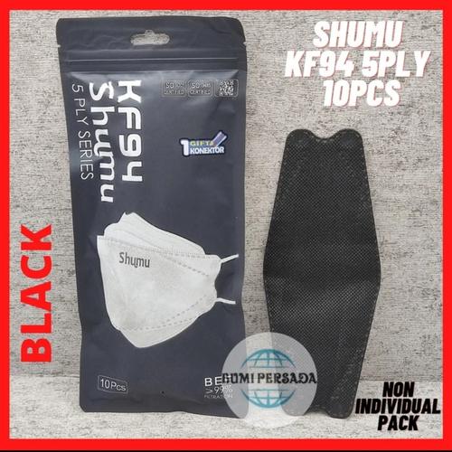 Jual Shumu Masker KF94 5ply Premium emboss kemenkes KF 94 5 ply 10pcs ...