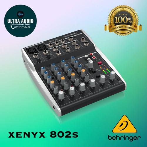 Jual Behringer XENYX 802 S XENYX 802S 8 Channel Mixer Audio ORIGINAL ...