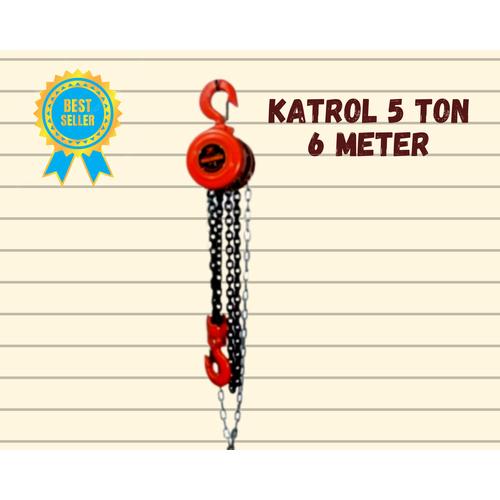 Jual Katrol 5 Ton 6 Meter/Hoist Block/Chain Block - Jakarta Barat ...