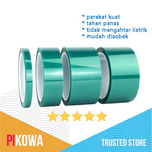 Jual Tape Isolasi Lem Tahan Panas Lakban Solder 200 Derajat / Anti Heat ...