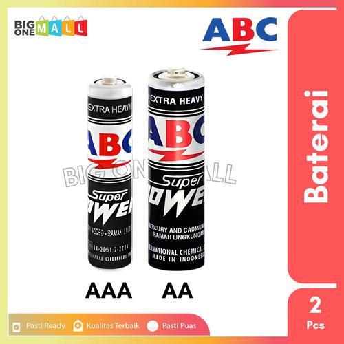 Promo Baterai ABC Super Power, Batu Batre AA/A2 & AAA/A3 Battery 1,5 ...