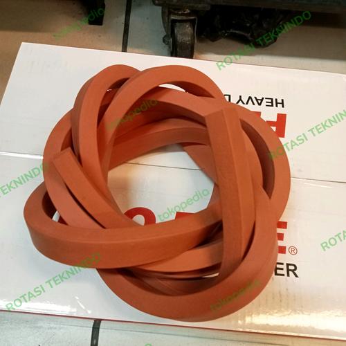 Jual Silicone Kotak 5mm x 20mm seal Sponge Karet Merah strip tahan ...
