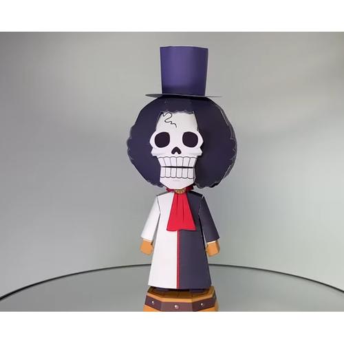 Jual Chibi Brook Wano One Piece Papercraft - Kab. Bekasi - Papercraft ...