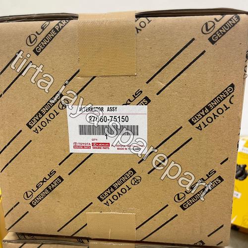 Jual 27060-75150 alternator assy Hilux Hiace Land Cruiser TOYOTA ...