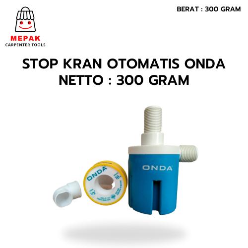 Jual STOP KRAN OTOMATIS VERTIKAL 1/2 INCH ONDA PELAMPUNG KERAN AIR ...