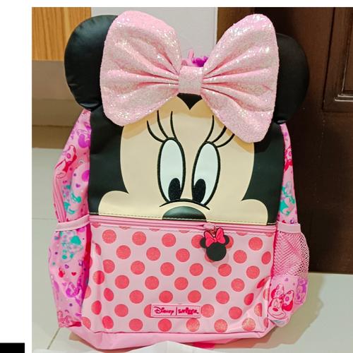 Jual Tas Smiggle Junior Minnie Mouse Backpack Hoodie/Tas Ransel Anak ...