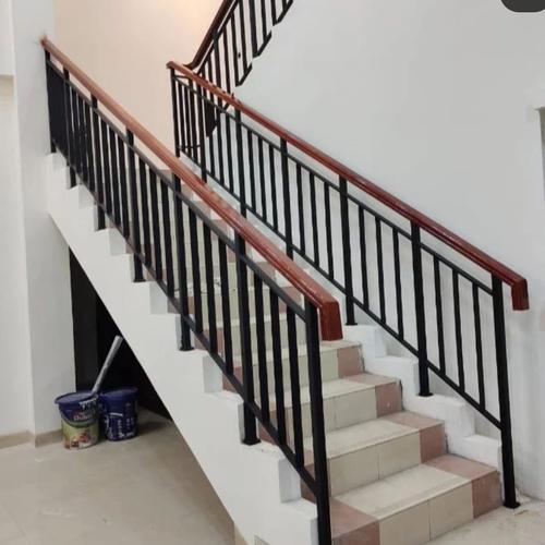 Jual reling tangga minimalis. pegangan kayu. - Kota Tangerang Selatan ...