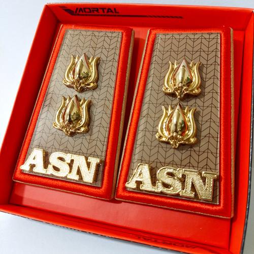 Jual PANGKAT ASN SUMSEL SUMATERA SELATAN 4A LIS MERAH - LIS KHAKI - Lis ...