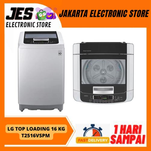 Promo LG T2516VSPM MESIN CUCI TOP LOADING 16 KG SMART INVERTER TURBO DRUM Cicil 0% 3x - Jakarta ...