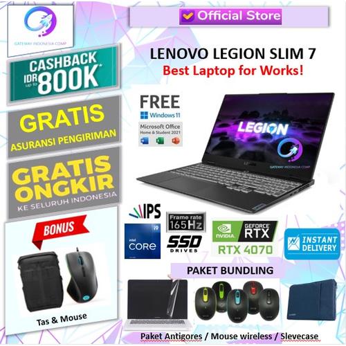 Promo LENOVO Legion Slim 7 16 Core i9-13900H RTX4070 8GB W11 OHS 3.2K ...