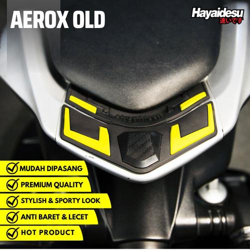 Jual Hayaidesu Aerox NVX Upper Stop Lamp Body Protector Cover - Kuning ...