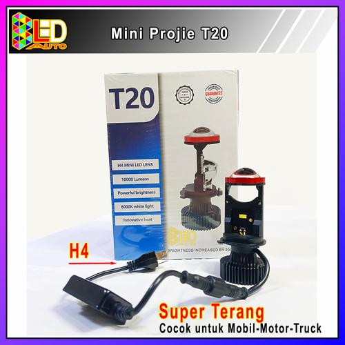 Jual Mini Projie Lampu Biled Projector Mobil motor H4 - 1 Pcs/Buah ...