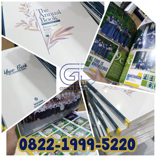 Jual Cetak Buku Kenangan Tahunan Sekolah Yearbook Hardcover Softcover ...