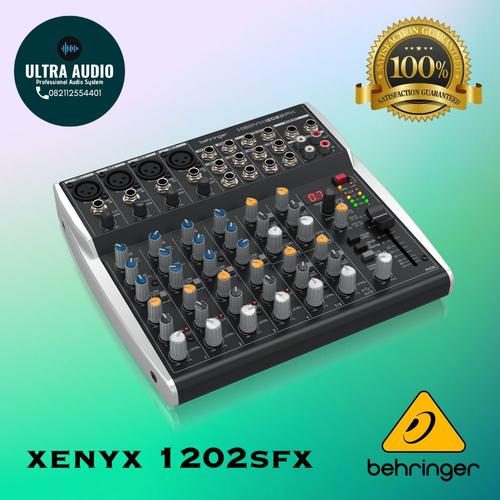 Jual Behringer XENYX 1202 SFX 1202SFX 12 Channel Mixer Audio ORIGINAL ...