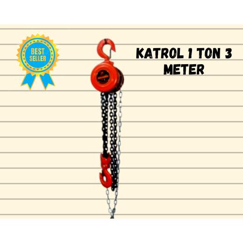 Jual Katrol 1 Ton 3 Meter/Hoist Block/Chain Block - Jakarta Barat ...
