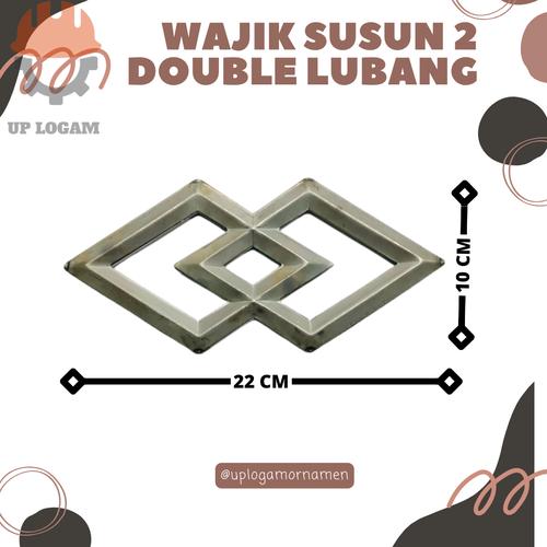 Jual Tamara 2 besi plat / wajik susun 2 (tampilan Dua Muka ) & ( SATU ...