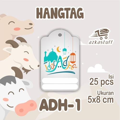 Jual Hangtag Idul Adha Kartu Ucapan Parcel Tag Ucapan Lebaran Haji ...