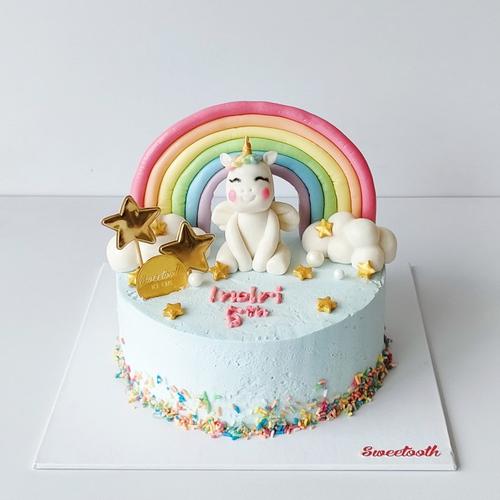 Jual Ice Cream Cake Sweetooth (3D Fondant Series) - Duo Cat D20 cm ...