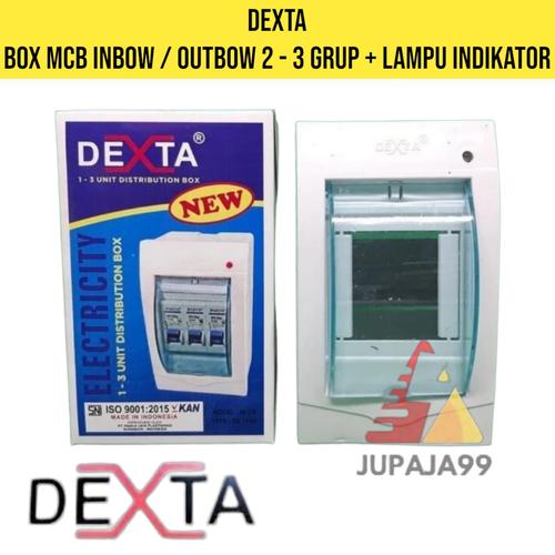 Jual Kotak Box MCB DX123N IB/OB 2-3 Grup Group + LP Indikator DEXTA DX ...