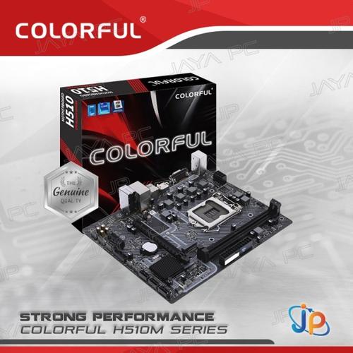Promo Motherboard Colorful H510M-K M.2 V20A (LGA1200, H510, DDR4, USB3 ...