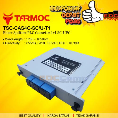 Jual Splitter FO 1:4 SC/UPC | Splitter 1:4 Box Cassette Fiber Optic ...