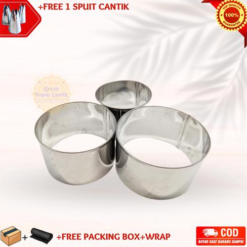 Jual Ring Roti Bulat / Ring Burger / Ring Cupe Cake / Ring Cutter ...