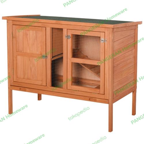 Jual Kandang Kelinci Kayu Mini Tingkat | Rumah Kelinci Mini | Rabbit ...